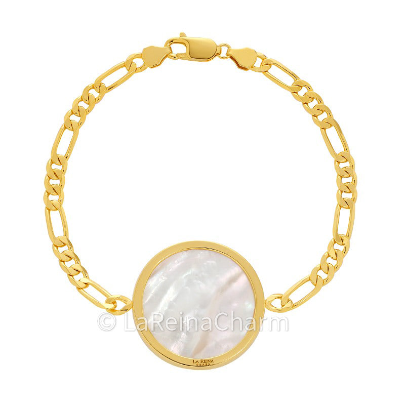 Arina Humanity Bracelet | Mother of Pearl | Gifts for Her – La Reina Charm
